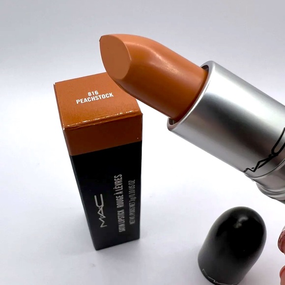 MAC Cosmetics | Makeup | Mac Peachstock Satin Lipstick Nude New In Box ...